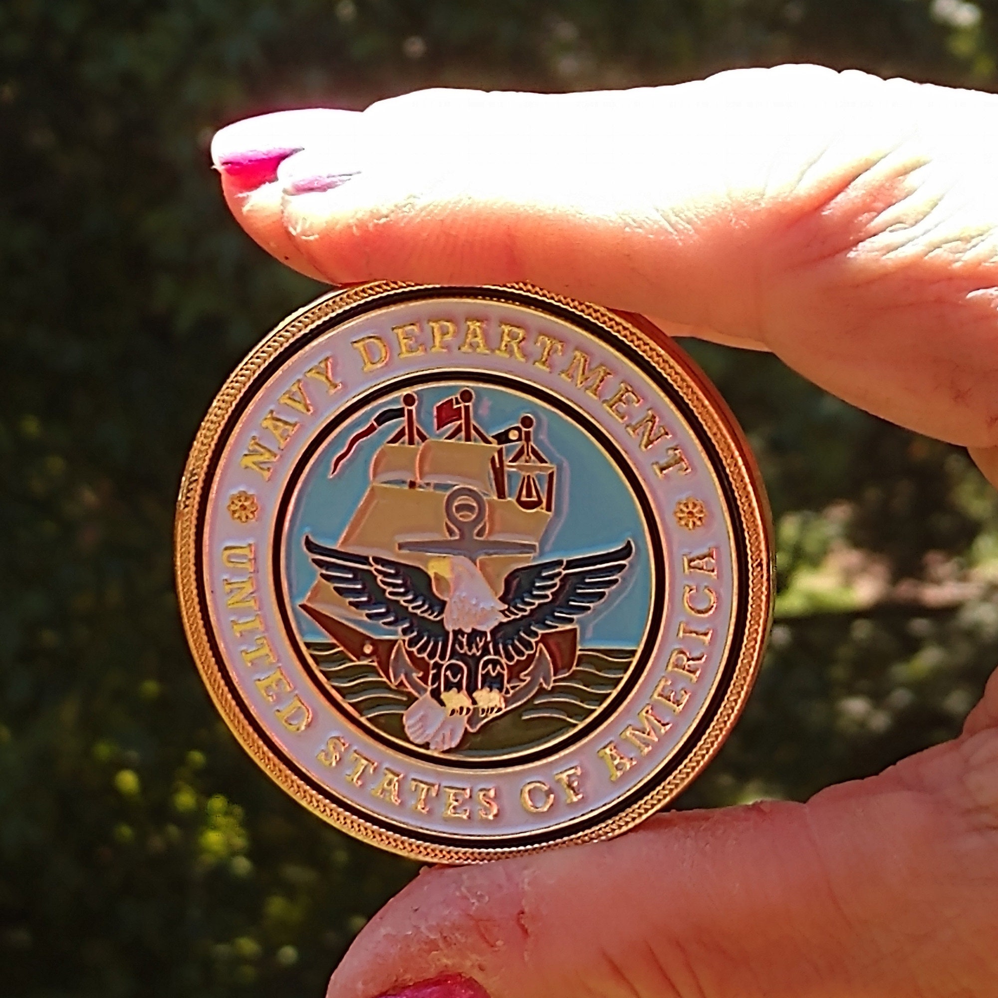 USS Nimitz CVAN-68 Plank Owner 2 Challenge Coin - Etsy