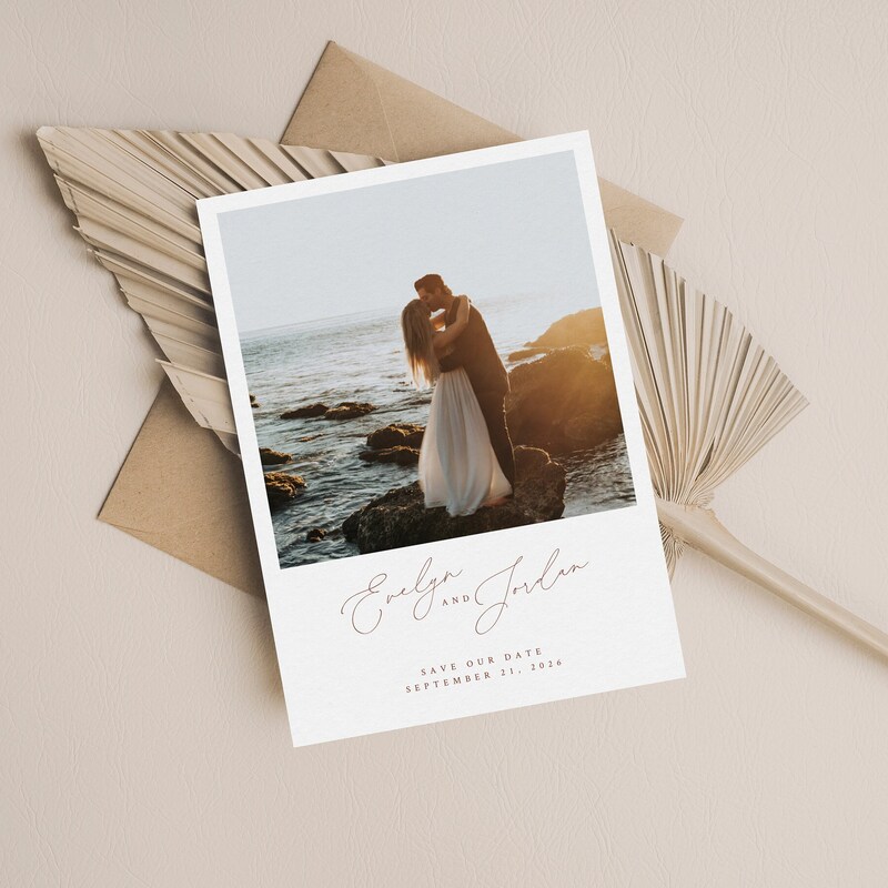 Simple Save the Date - Etsy