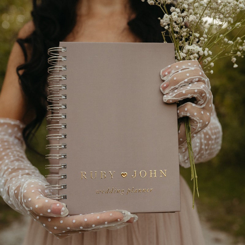 Custom Wedding Planning Notebook - Etsy