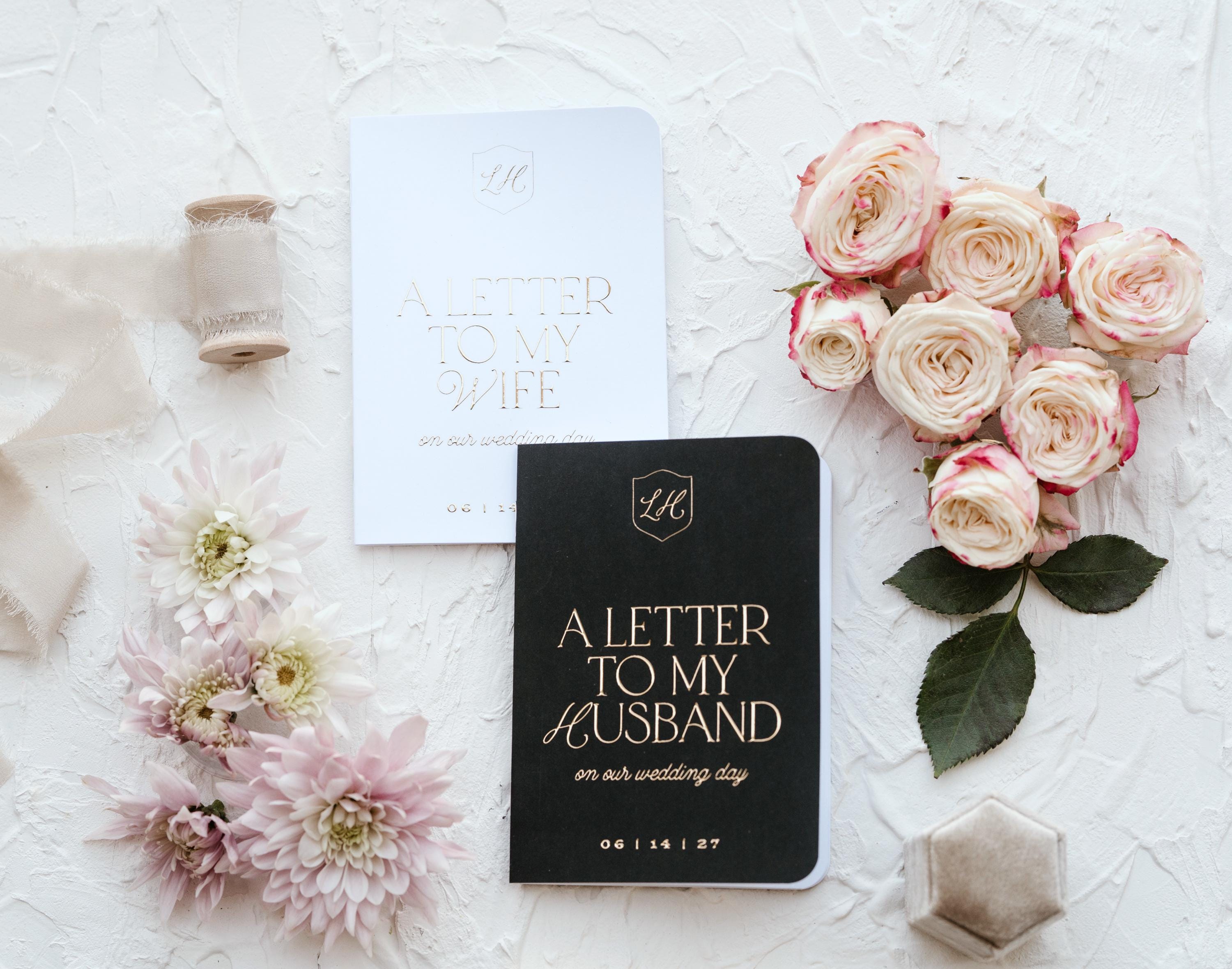 Wedding Vows, Letter to My Husband Booklets, Letter to My Wife on Our ...