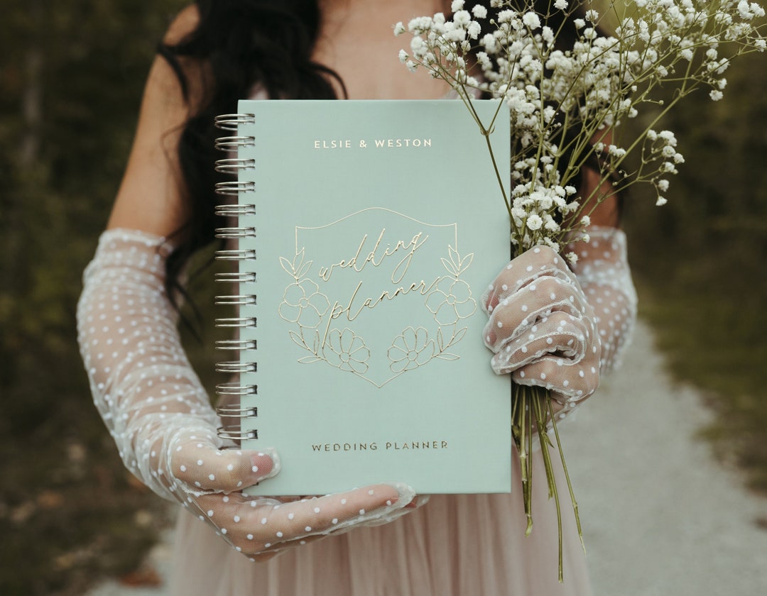 Boho Wedding Planner Book, Custom Wedding Planner, Personalized Planner ...