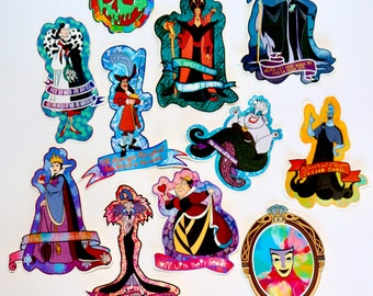Villain Sticker | Etsy