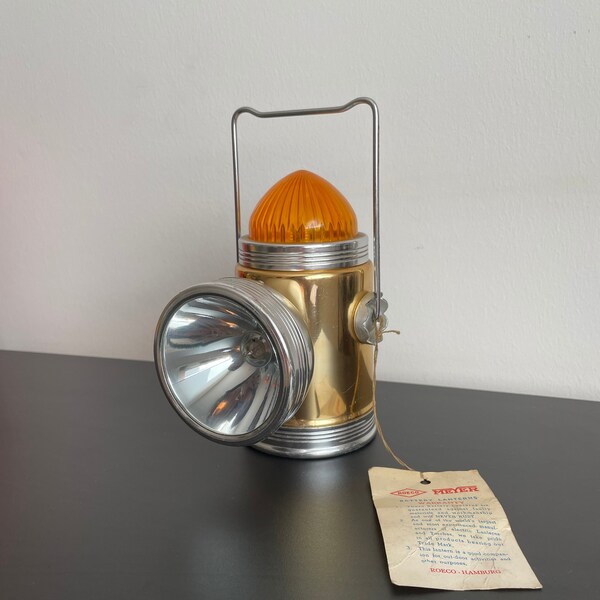 Vintage Warning Lamp - Etsy