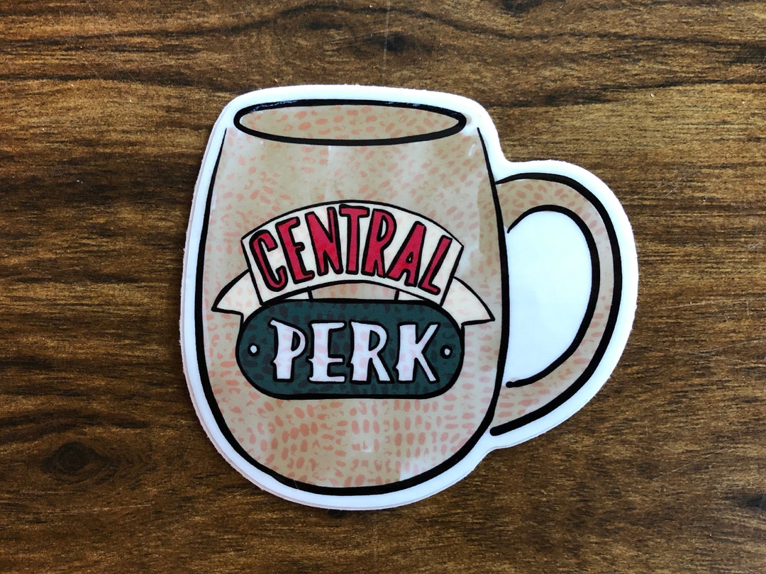 Central Perk 3 Inch Vinyl Sticker - Inspired by Friends, Perfect for ...