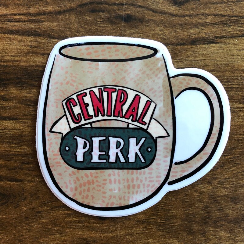 Central Perk Decal - Etsy