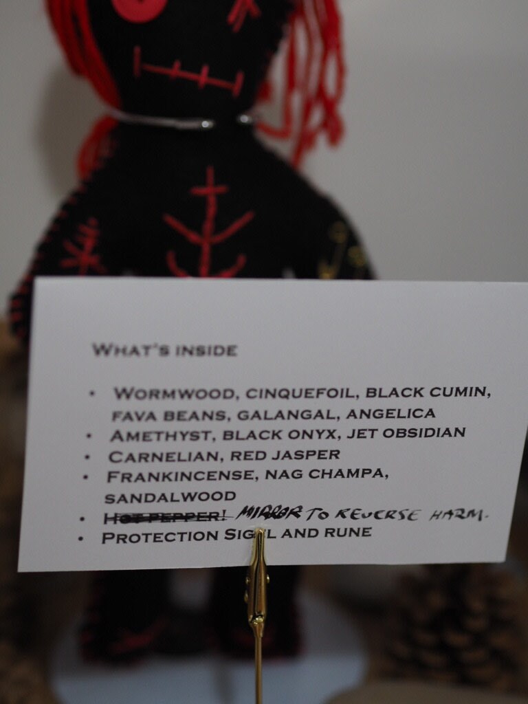 Evil Begone Dark Magic Protection Poppet Voodoo Magical Doll - Etsy