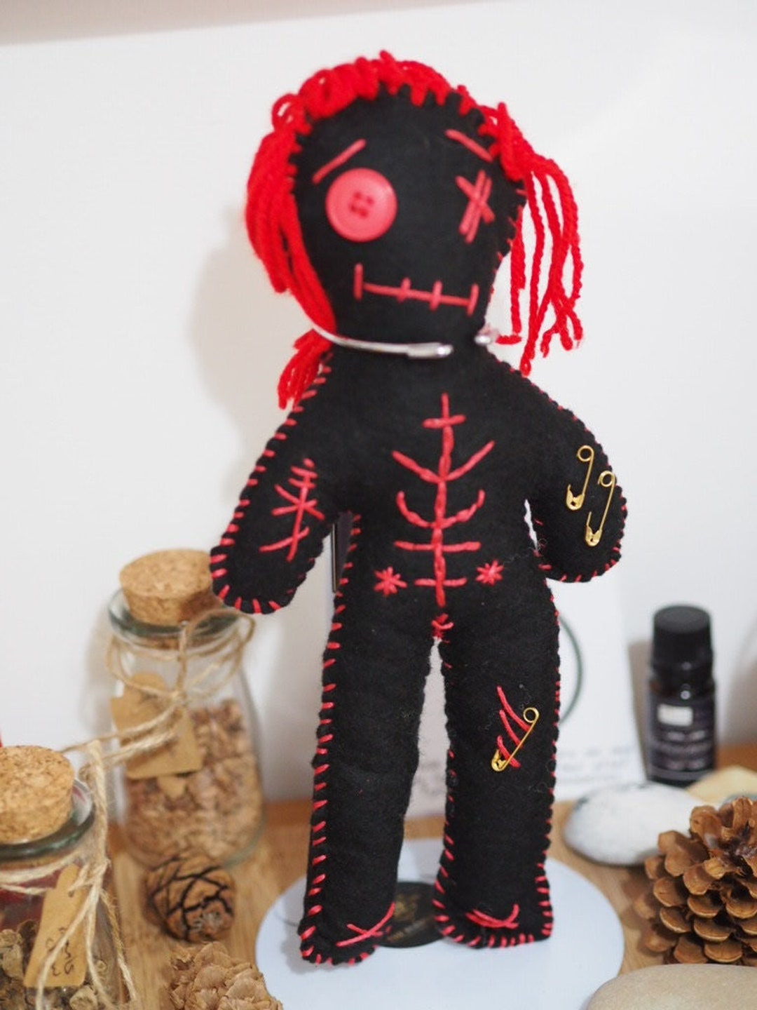 Evil Begone Dark Magic Protection Poppet Voodoo Magical Doll - Etsy
