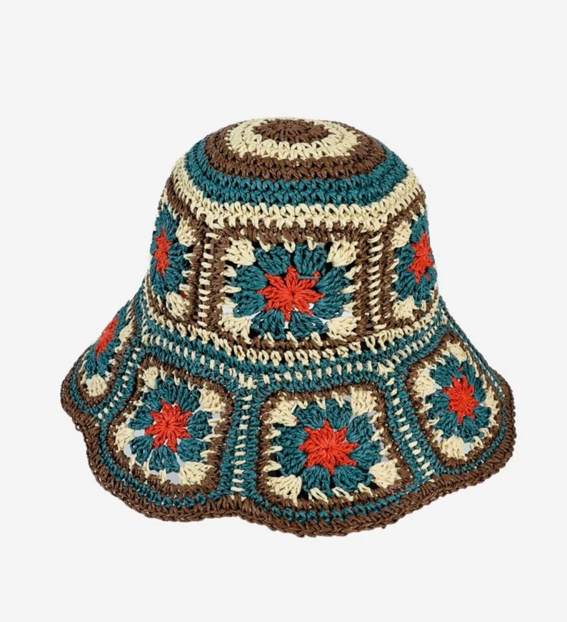 Crochet Bucket Hat Pattern DIY Summer Hat Pattern Beach Hat - Etsy