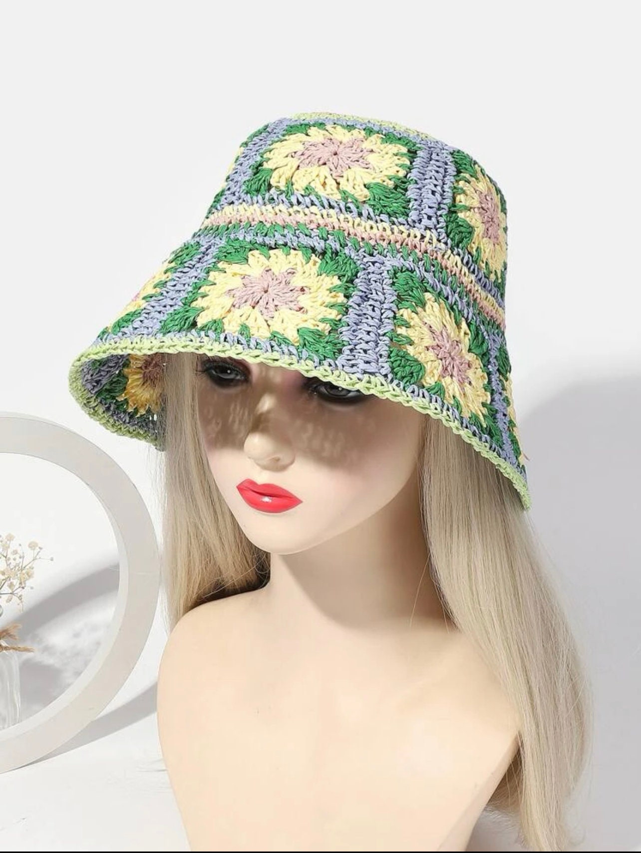 Crochet Bucket Hat Pattern DIY Summer Hat Pattern Beach Hat - Etsy