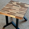 Live Edge Dining Table, Cherry Wood Kitchen Table, Live Edge Kitchen ...
