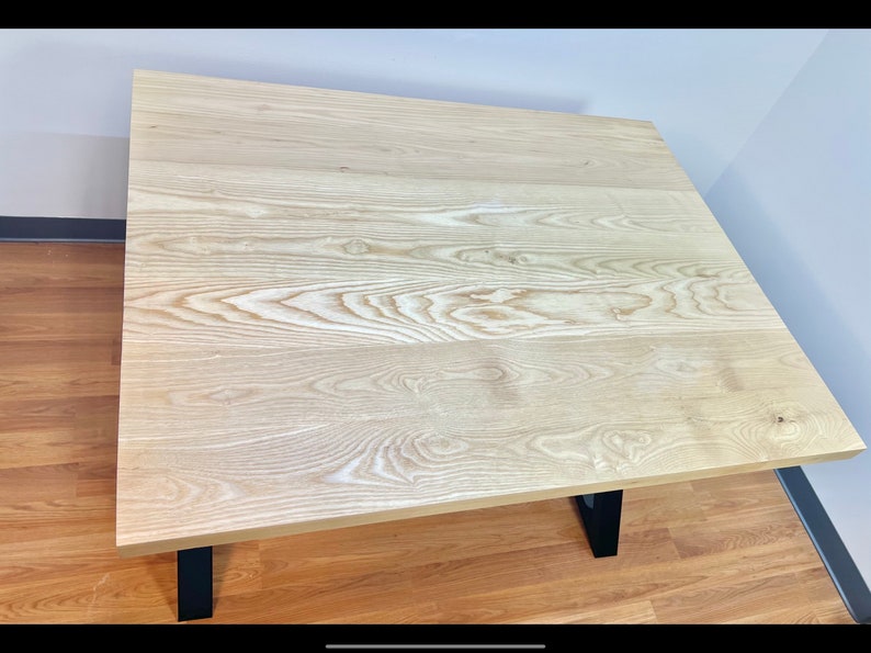 Ash Dining Table Ash Kitchen Table Hardwood Dining Table - Etsy