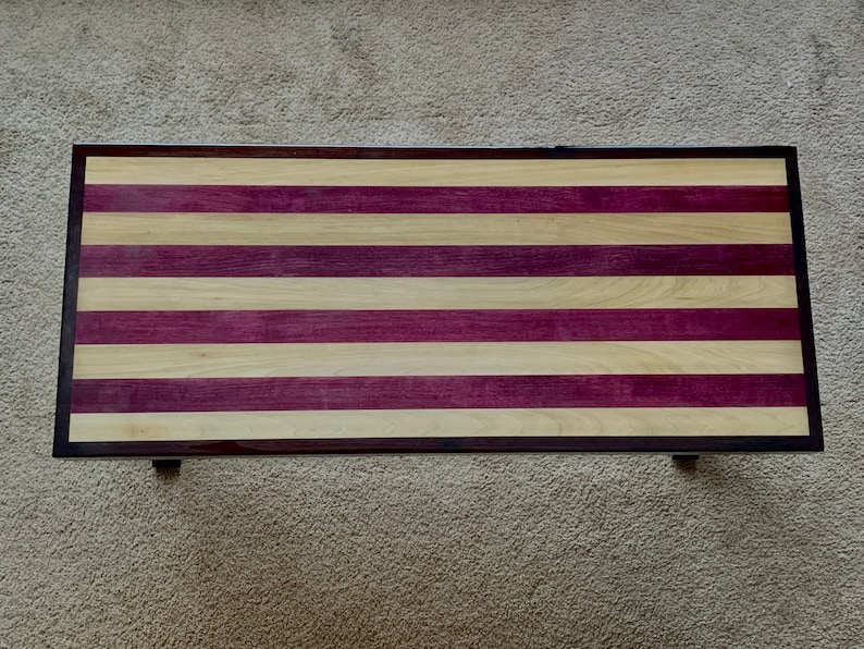 Purple Heart Table Epoxy Resin Table Modern Coffee Table - Etsy