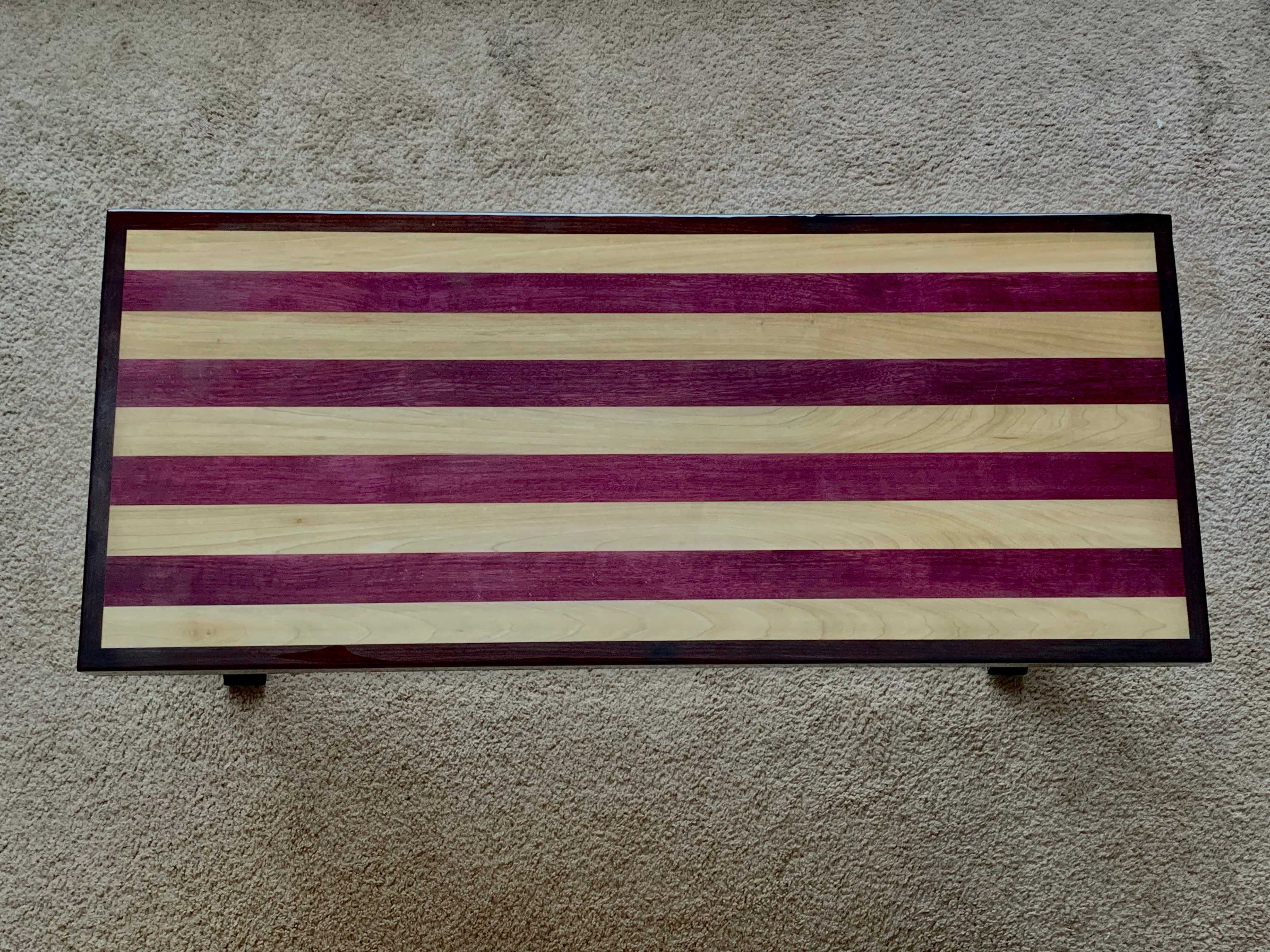 Purple Heart Table Epoxy Resin Table Modern Coffee Table - Etsy