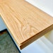 Beveled Edge Floating Shelves, Oak Shelves, Red Oak Floating Shelves ...