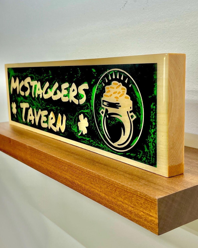 Epoxy Art, Epoxy Signs, Epoxy Sign, Mancave, Bar Signs, Bar Decor, Bar ...