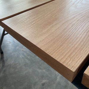 Kitchen Shelving, Red Oak Floating Shelves, Oak Floating Shelves, Oak ...