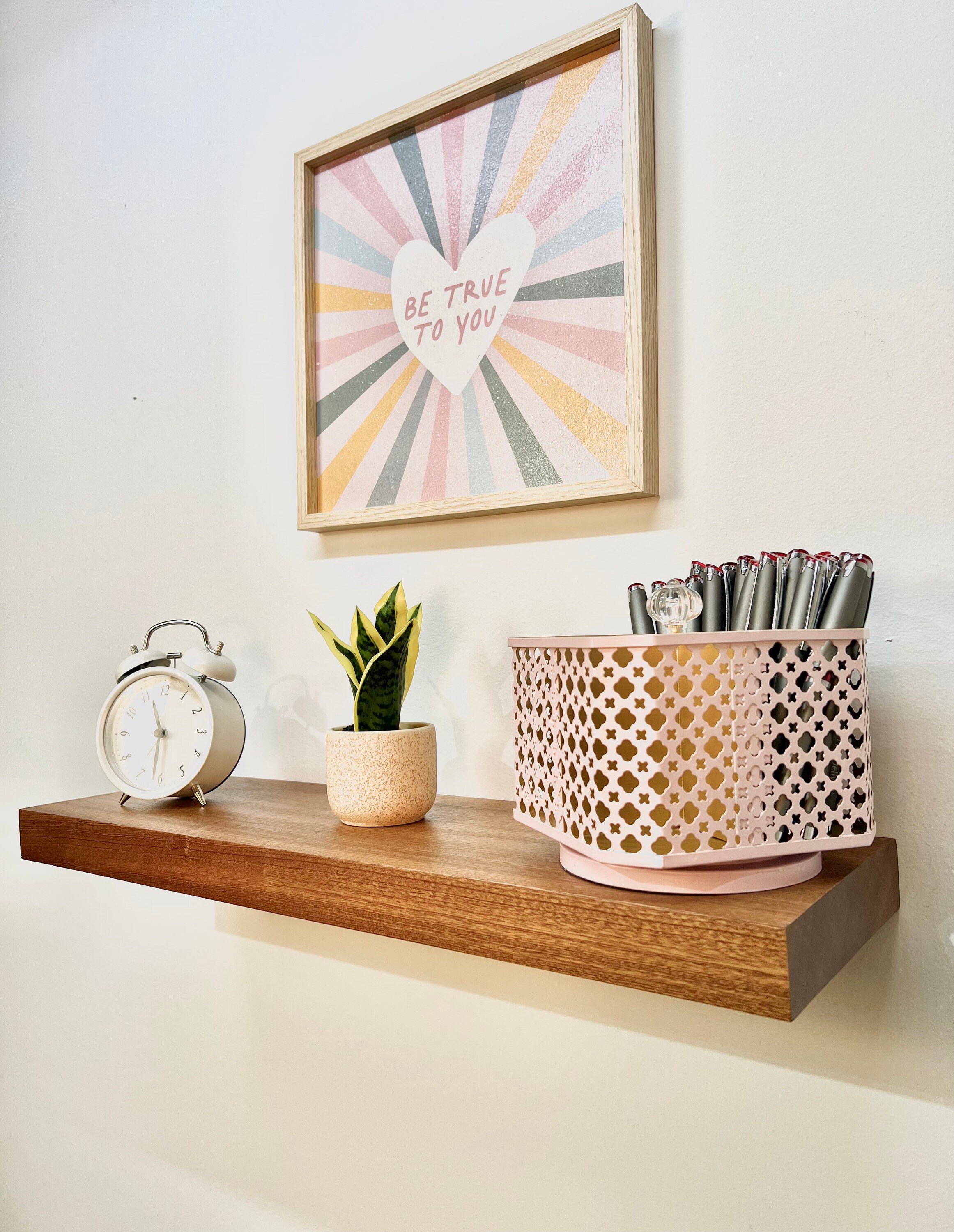 Mahogany Floating Shelves, Wooden Floating Shelves, Dark Wood Floating ...