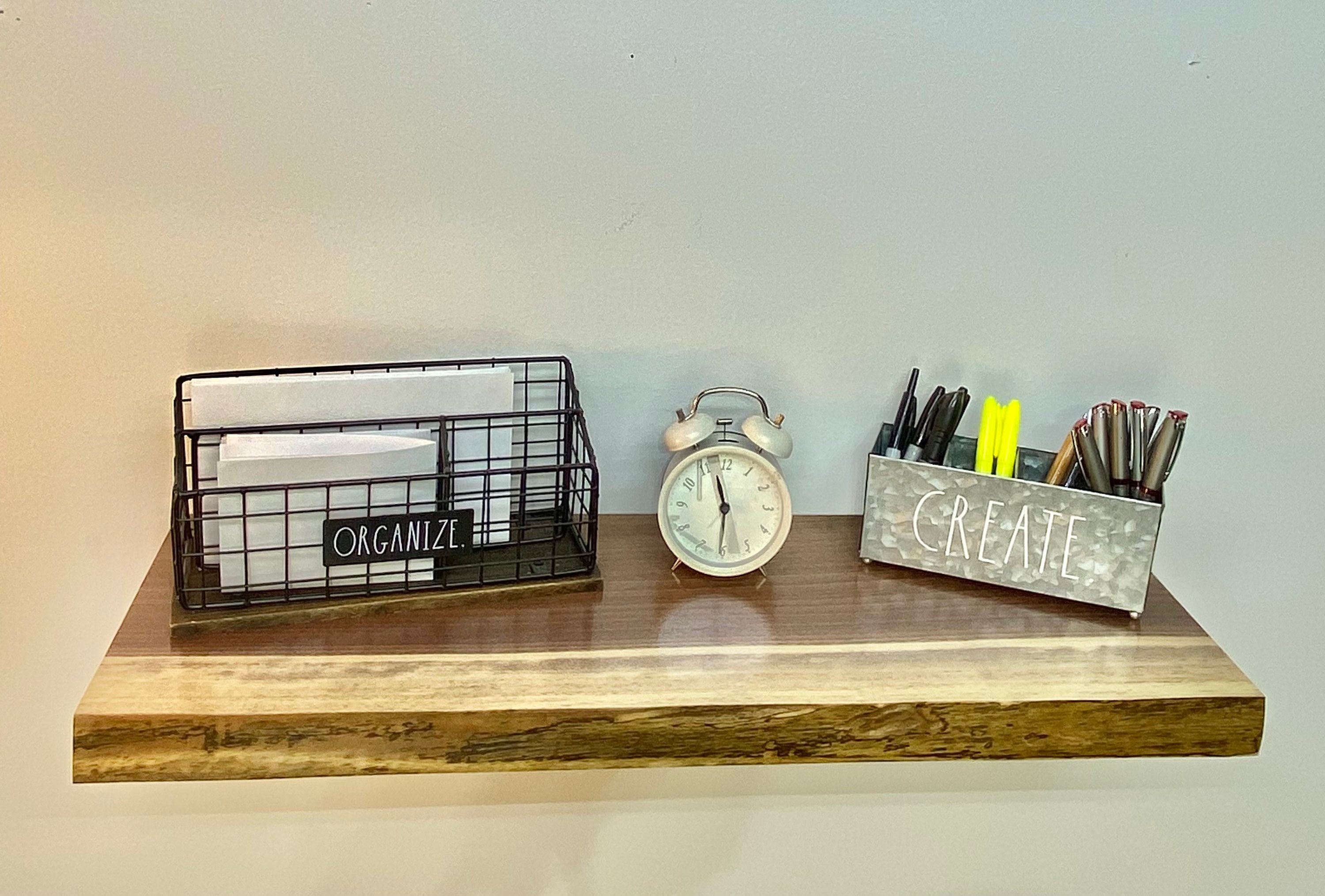 Walnut Floating Shelf Solid Wood Shelves Walnut Shelves - Etsy