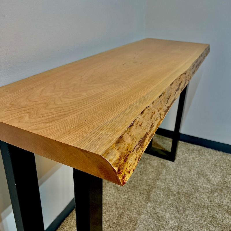 Live Edge Console - Etsy