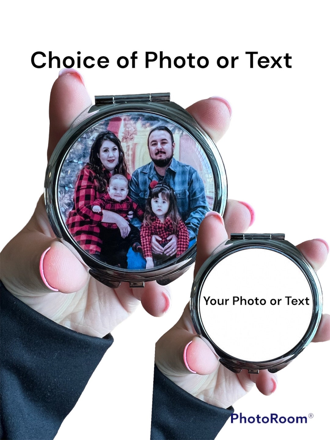 Custom Photo Compact Mirror, Custom Compact Mirror Square or Circle ...