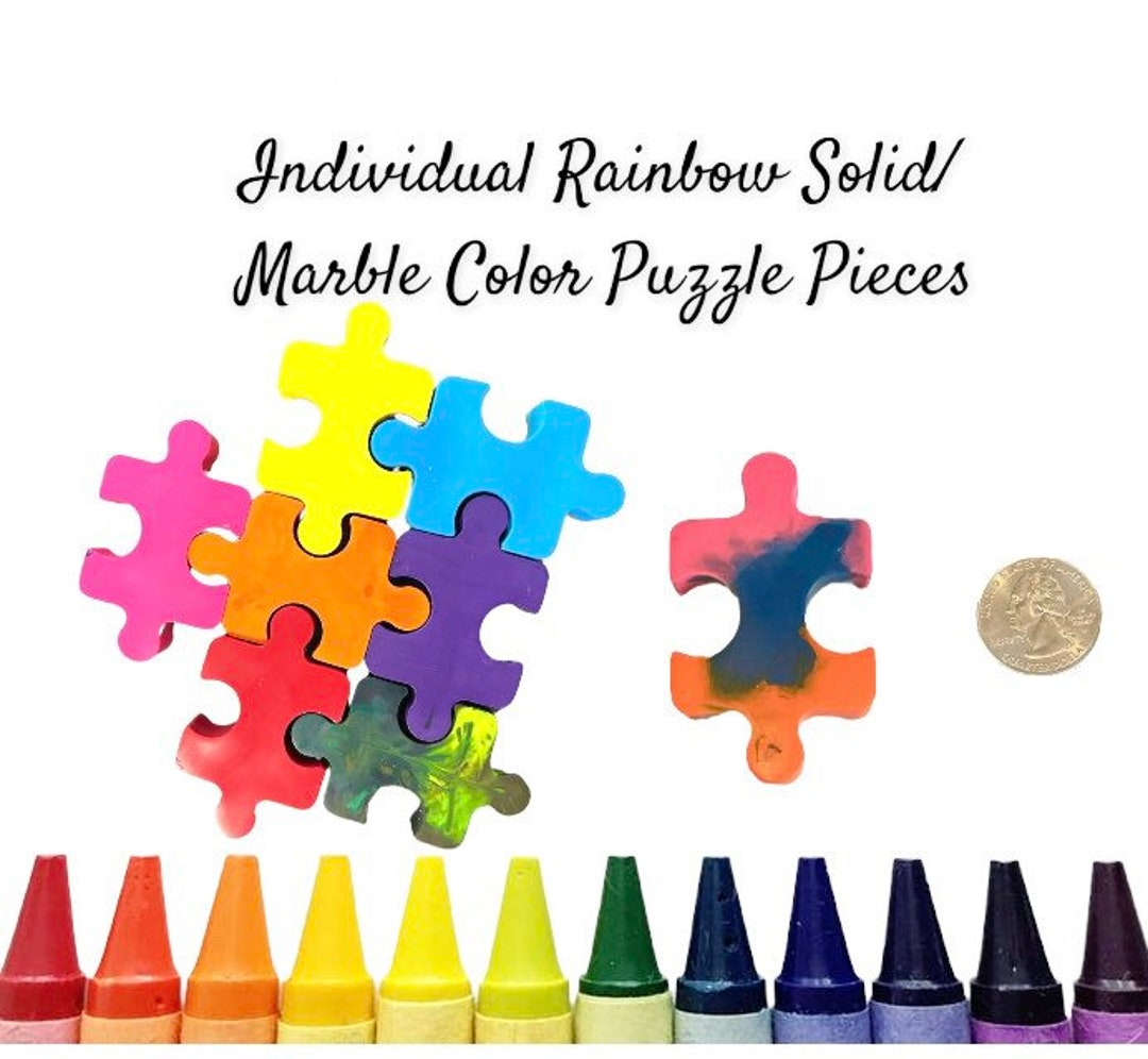 Personalized Crayons, Puzzle Crayons, Kids Crayons, Birthday Crayons ...