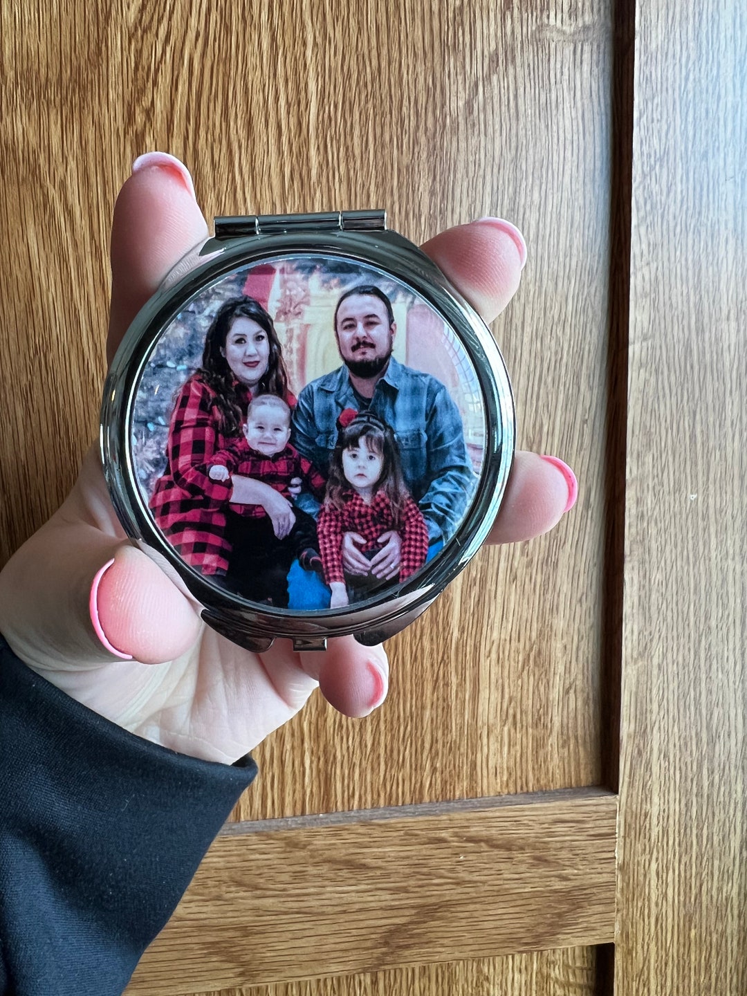 Custom Photo Compact Mirror Custom Compact Mirror - Etsy
