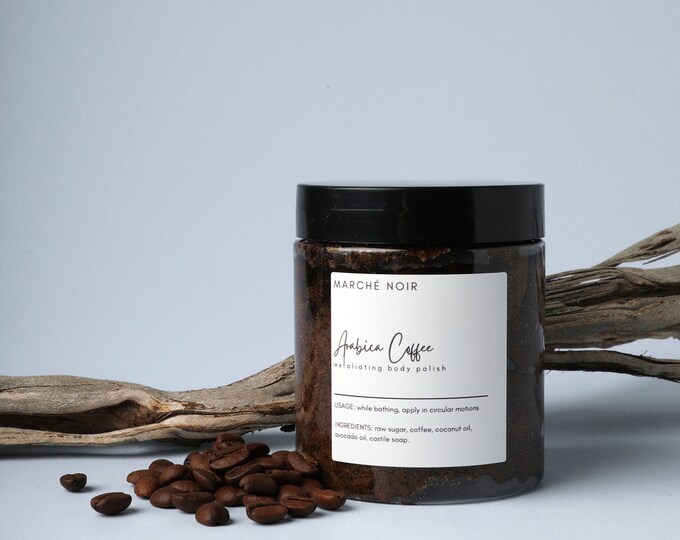 Arabica Coffee Scrub All Natural Exfoliating Body Scrub, Mothers Day ...