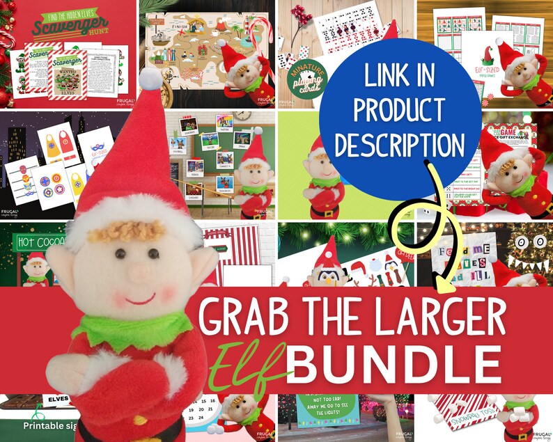 Reindeer Games Elf Props Printable | Funny Elf Idea - Reindeer Games ...