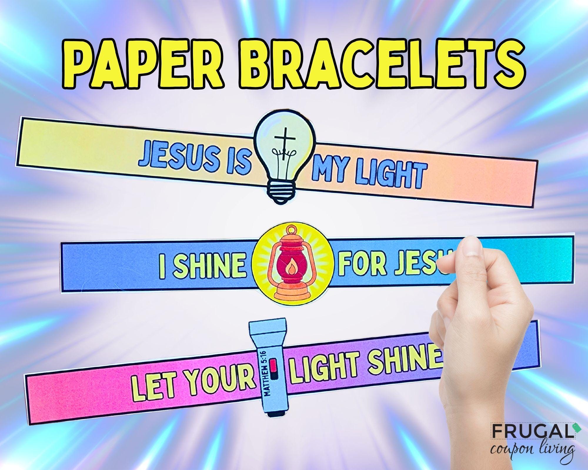 VBS Light Theme Craft Bundle for Kids, Let Your Light Shine Bible ...