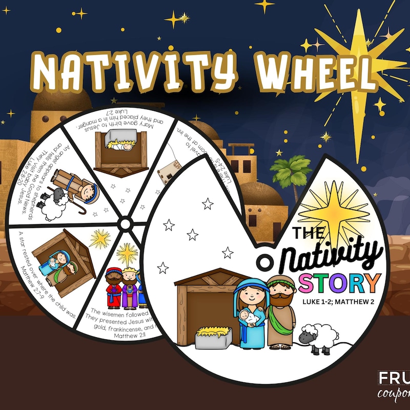 Nativity Printable - Etsy