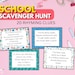 Back to School Scavenger Hunt Riddles for Kids PDF | 20 Rhyming School ...