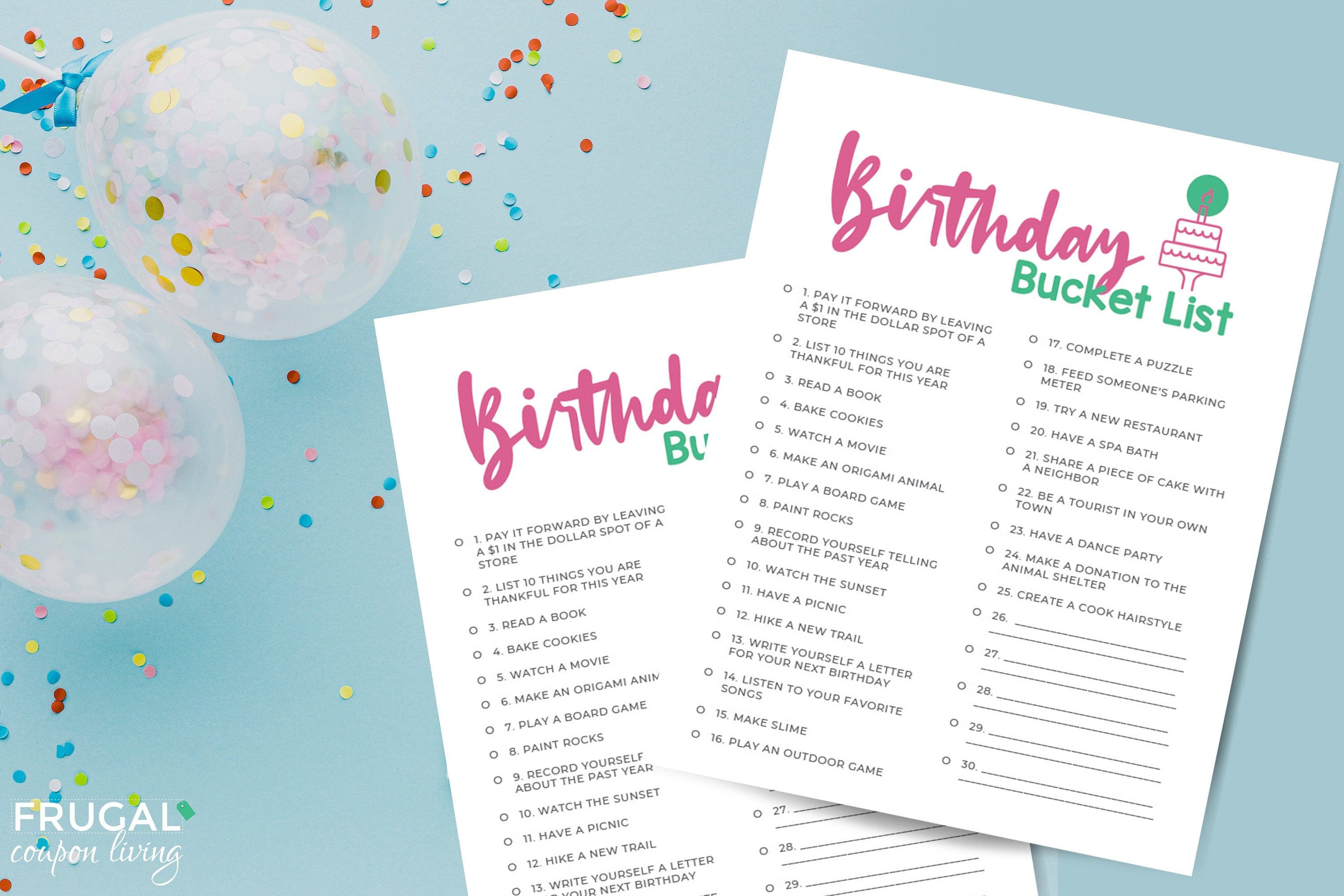 Bucket List Printable Set 2023 Year-round Fun Family - Etsy