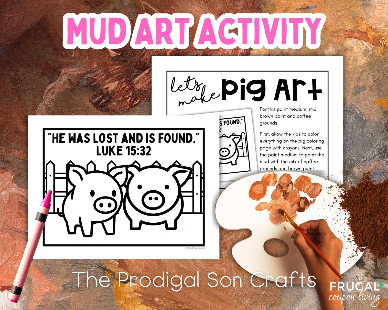 The Prodigal Son Craft Bundle for Kids, Parable Luke 15 the Lost Son ...