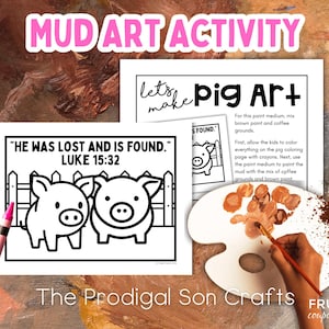 The Prodigal Son Craft Bundle for Kids, Parable Luke 15 the Lost Son ...