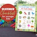 Park Scavenger Hunt Printable Set, 20 Playground Treasure Hunt Clues ...
