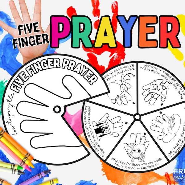 Five Finger Prayer - Etsy