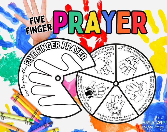5 Finger Prayer - Etsy