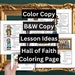 Hebrews 11 Hall of Faith Mini Flip Book | Printable Heroes of Faith ...