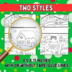 Christmas Tree Collaborative Coloring Poster, Group Activity for ...