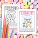Valentine's Day Sunday School Coloring Page | 1 Corinthians 13:4-8 Love ...