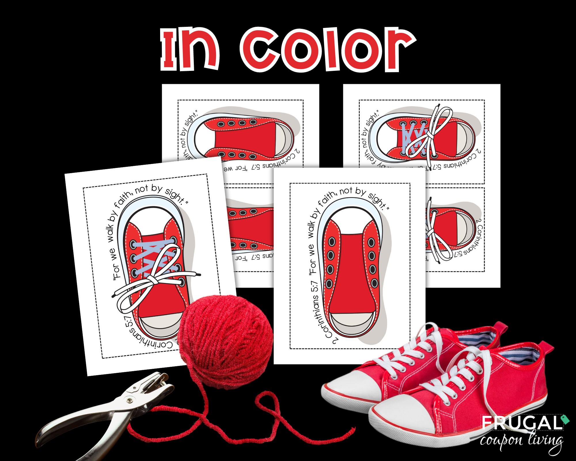 2 Corinthians 5:7 Walk by Faith Not by Sight Art, Bible Verse Sunday ...