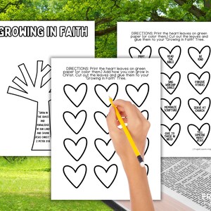 How to Grow in Faith Craft for Kids, Sunday School Seed of Faith Craft ...