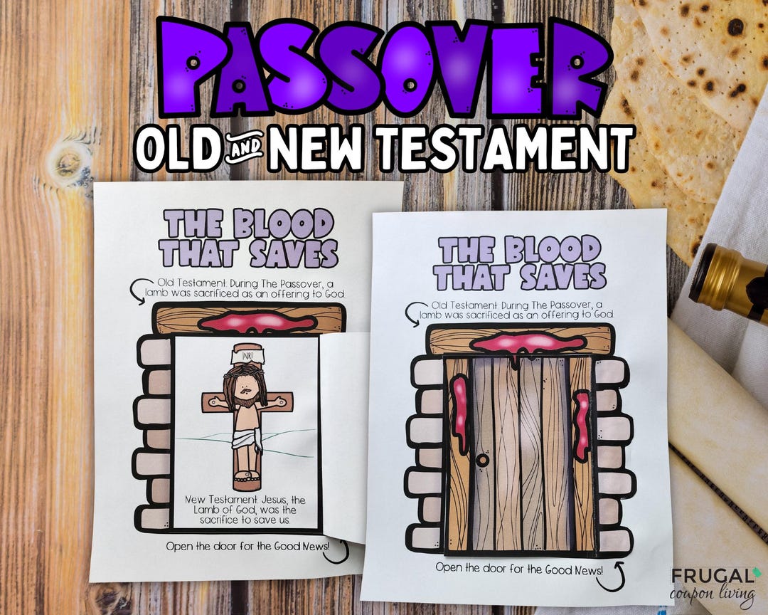 Christian Passover Craft for Kids, Easter Lamb of God and Jewish Pesach ...