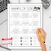 Names of God Printable Worksheet, 9 Names of God and Their Meaning With ...