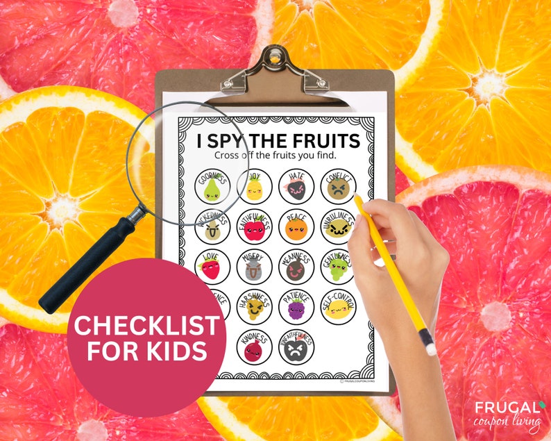 Fruits of the Spirit I Spy Kids' Activity, Fruit of the Holy Spirit ...