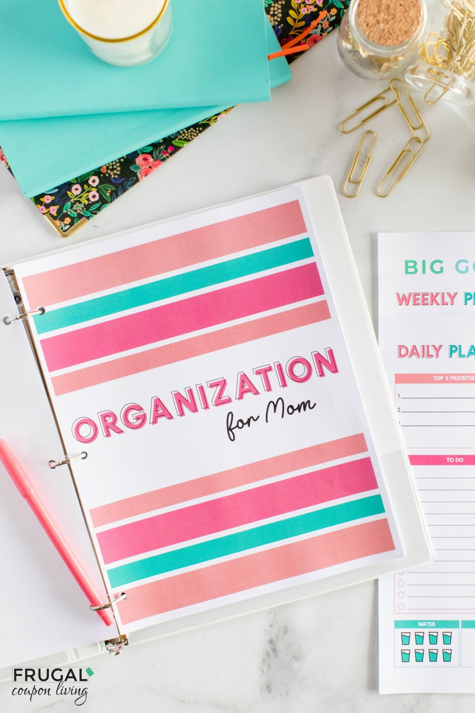 The BEST Busy Mom Binder & Planner | Home Management Binder for Home ...