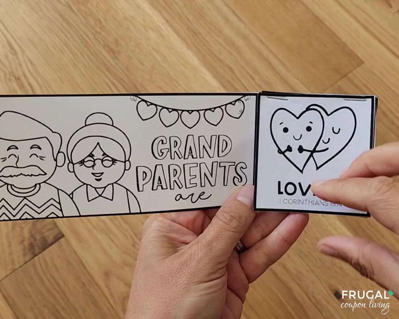 Grandparents Day Bible Craft for Kids, Scripture & Attribute of ...