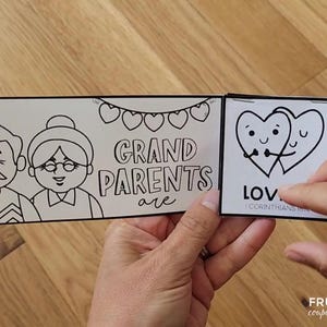 Grandparents Day Bible Craft for Kids, Scripture & Attribute of ...