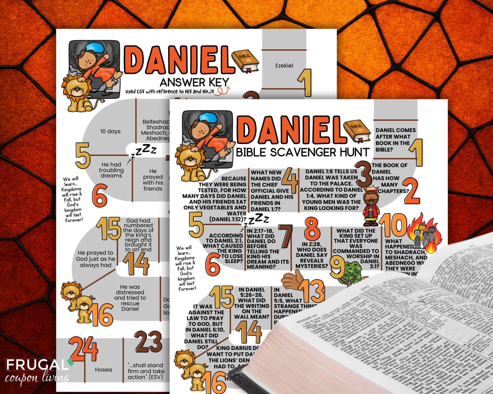 Daniel Bible Scavenger Hunt, Daniel Bible Study, Major Prophets, Daniel ...