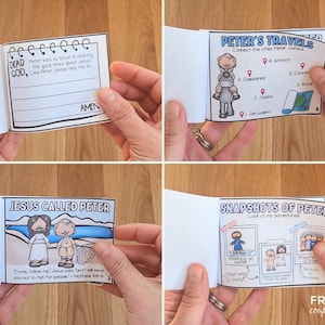 Life of Peter Bible Craft for Kids, Jesus' Disciple Peter Travels ...